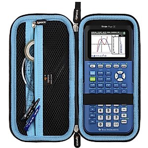 Aproca Hard Storage Travel Carrying Case, for Texas Instruments TI-84 Plus CE/TI-84 Plus/TI-83 Plus/TI-89 Titanium/TI-85 / TI-86 Color Graphing Calculator