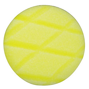 Astro 4635 3-Inch Yellow Diamond Cut Foam Pad, Velcro