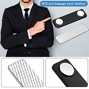 Magnetic Name Tags, 20-Pack Engravable Name Badge with Magnetic Backing, Reusable Name Tags(1" X 3")