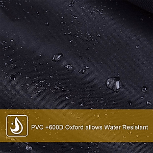 LBG Products Window Air Conditioner Cover 21''Wx15''Hx16''D for Outside AC Unit,Heavy Duty Winter AC Defender,Bottom Covered