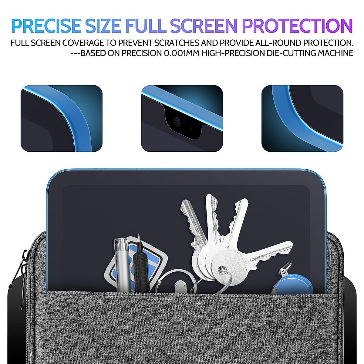 Peslv 2 Pack Anti Blue Light Paper Film for iPad 10th Gen 2022 (10.9 Inch), Drawing & Writing Feel Like on Paper, Matte Anti Glare PET Screen Protector, BlueLight Filter Eye Protection Cover