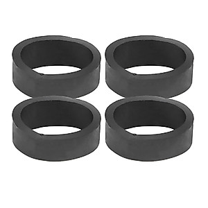 VBESTLIFE 40pcs Fishing Rod Rings,Fishing Rod Ring Silicone Winding Check Decorating Ring Trim Adapter for Fishing Rod Building/Repairing/Maintaining(20MM) Fishing Tools and