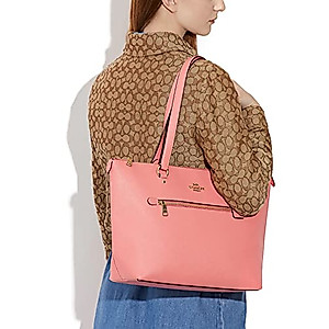 Coach Women's Gallery Tote in Crossgrain Leather (Candy Pink)