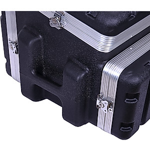Crossrock Console Rack case 7U Slant top 2U Front and 6U Rear(CRC7U2U6U), Console-7U/2U/6U