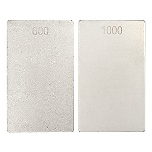 Trend Complete Credit Card Diamond Sharpening Kit with 180/300 & 600/1000 Grit Stones, Lapping Fluid, Non-Slip Mat, Cleaning Block & Sharpening Guide, DWS/KIT/D