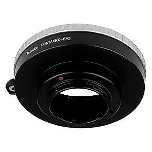 Fotodiox Lens Mount Adapter, Contax G Lens to Pentax Q-Series Camera, fits Pentax Q Mirrorless Cameras