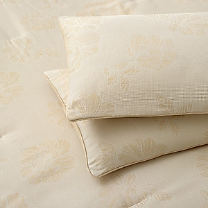 Stratford Park 13 Piece Gold Comforter Set, Cozy & Warm, King Size, Girls Bedding, All Season Bedding Set, Unique Pattern, Matching Decorative Pillows, Pillow Sham