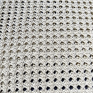 Polyester Fiber Shoulder Handbags Hollow Out Knitted Fashion Women Shopping Shoulder Bags Solid Color Totes Bags