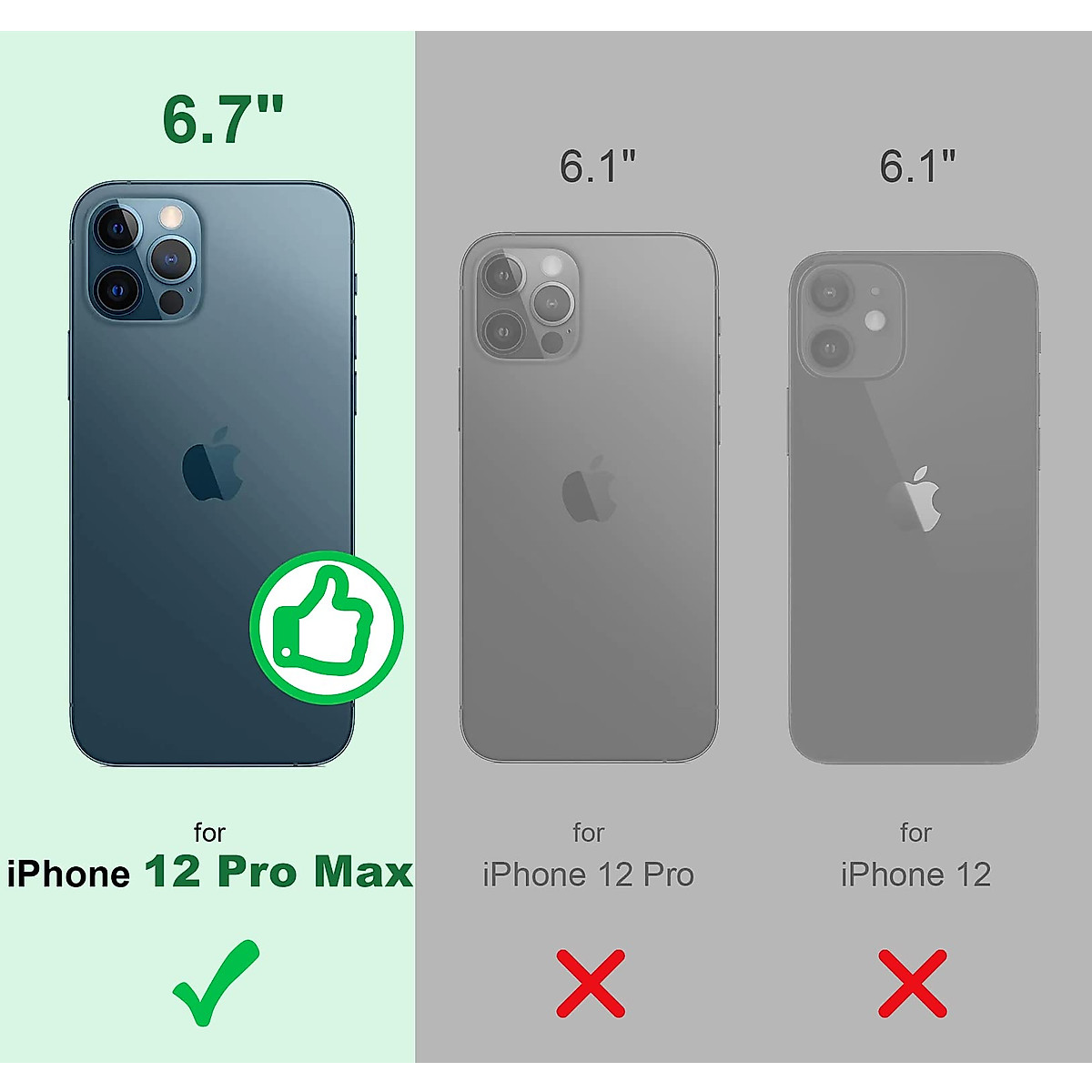 Silverback for iPhone 12 Pro Max Case, Moving Liquid Holographic Glitter Case with Kickstand, Girls Women Bling Diamond Ring Protective Case for Apple iPhone 12 Pro Max 6.7", Purple