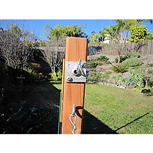 4 pcs Anchor Vise Grape Trellis for 8~11GA Wire