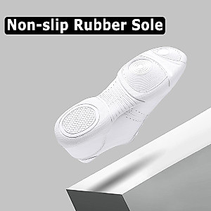 Meidiastra Cheerleading Shoes for Women Girls White School Cheer Shoes Gymnastics Tumbling Shoes Cheerleading Dance Shoes Training Sneakers White 40