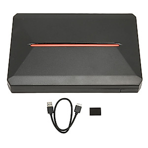 2.5inchExternal Hard Drive Enclosure 5Gbps USB3.0, Supports 2TB SSD, Fast Transfer Speeds, Plug and Play, Multiple Protection, Suitable for 7mm-9.5mm HDDs or SSDs