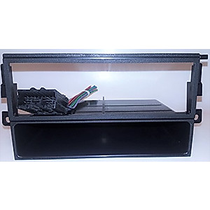 Dash kit and Wire Harness for Installing a New Single Din Radio into a Mitsubishi Eclipse(1995-2005) - Mitsubishi Montero Sport(2000-2004) - Eagle Talon(1995-1998) - That has a Standard Factory Radio