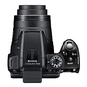 Nikon Coolpix P100 10 MP Digital Camera with 26x Optical Vibration Reduction (VR) Zoom and 3-Inch LCD (Black) (OLD MODEL)