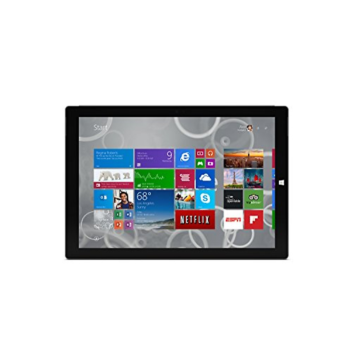 Microsoft Surface Pro 3 MQ2-00001 12-Inch Full HD 128 GB Storage Multi-Touch Tablet (Silver)