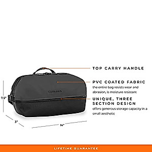 Briggs & Riley Delve Crossbody Sling Bag, Black