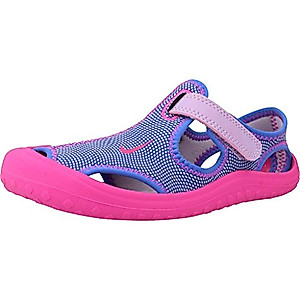 Nike Sunray Protect (PS) Little Kid's Shoes Hydrangeas/Fire Pink (12 Little Kid M)