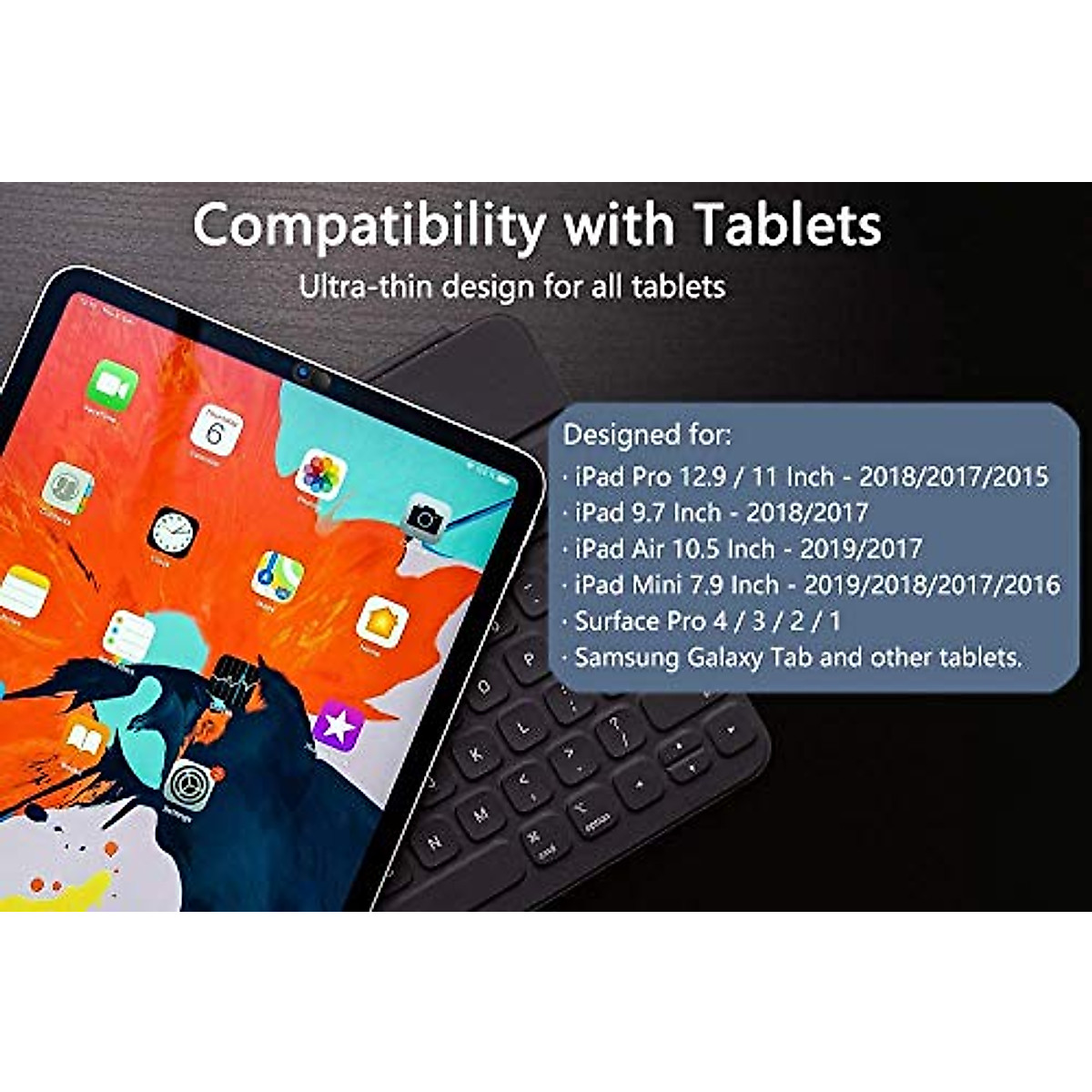 imluckies Webcam Cover Slide [5 Pack], 0.023-Thin Metal Camera Cover for Laptop, MacBook Pro, MacBook Air, iPad, iMac, PC, iPhone 8/7 Plus, Privacy Covers