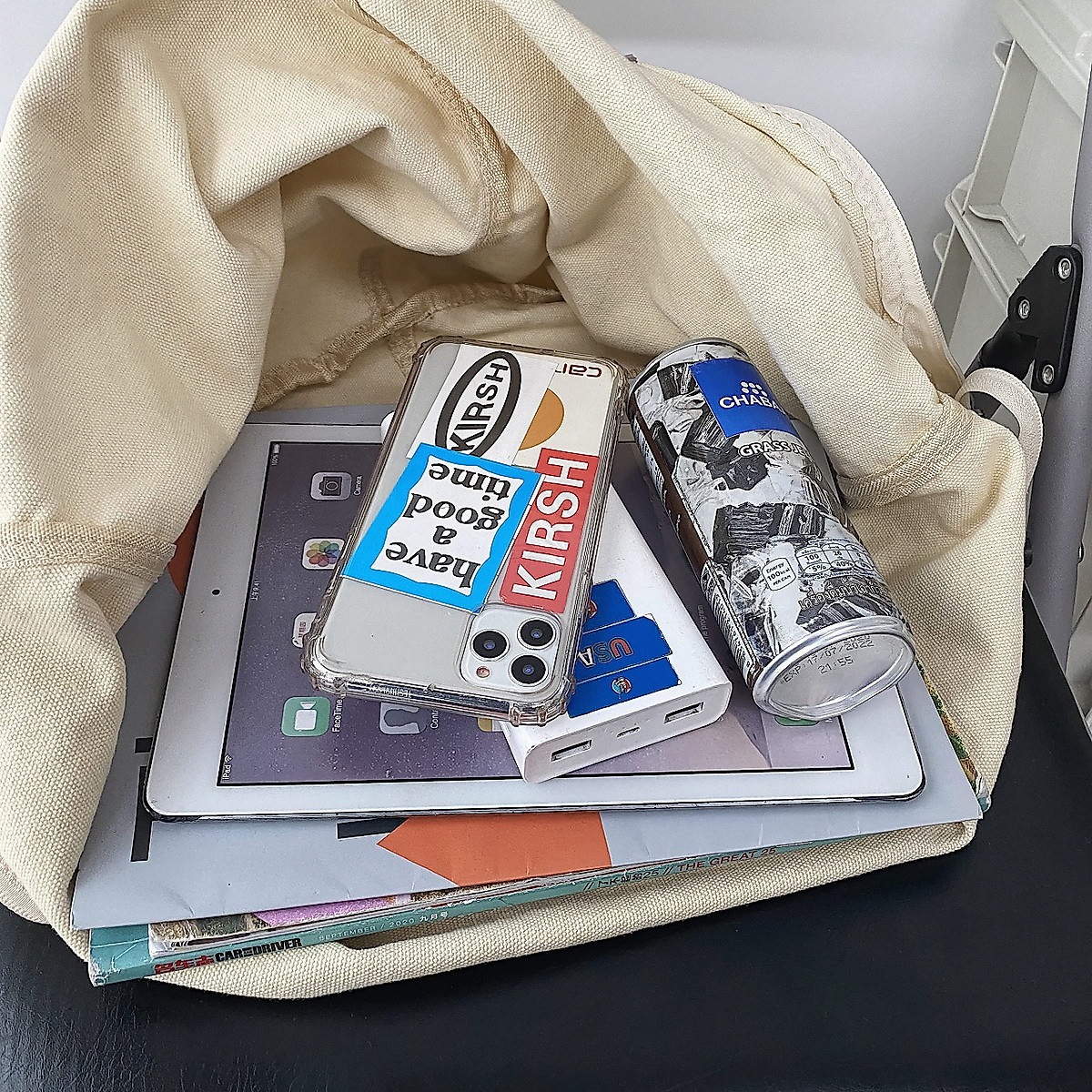 Large Capacity Canvas Hobo Bags for Women and Men, Purses Shoulder Bags, Casual Crossbody Bags, Tote Messenger Bag Handbag for Work, Shopping, Travel （474/Green）