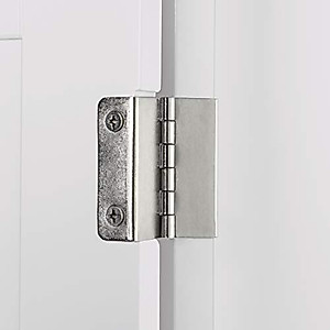 RiverRidge Somerset Two-Door Bathroom Storage, White Wall Cabinet