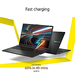 ASUS 2023 Vivobook Go 15 Laptop, 15.6” FHD Display, AMD Ryzen 5 7520U Processor, 8GB RAM, 512GB SSD, Windows 11 Home, Mixed Black, E1504FA-AS52