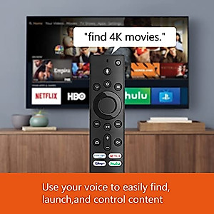 CT-RC1US-19 NS-RCFNA-19 Voice Replacement Remote Control for Insignia and Toshiba Fire TV Edition Televisions 32LF221C19 32LF221U19 43LF621C19 43LF421U19 50LF621U19 43LF711C20 50LF711U20 55LF711C20