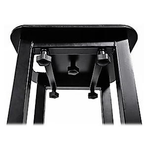 Rockville Adjustable Totem Moving Head Light Stand+Scrim+Bag, 8 ft. Black (RTP82B)