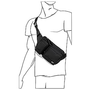 Jack Wolfskin Upgrade, Black, ONE Size