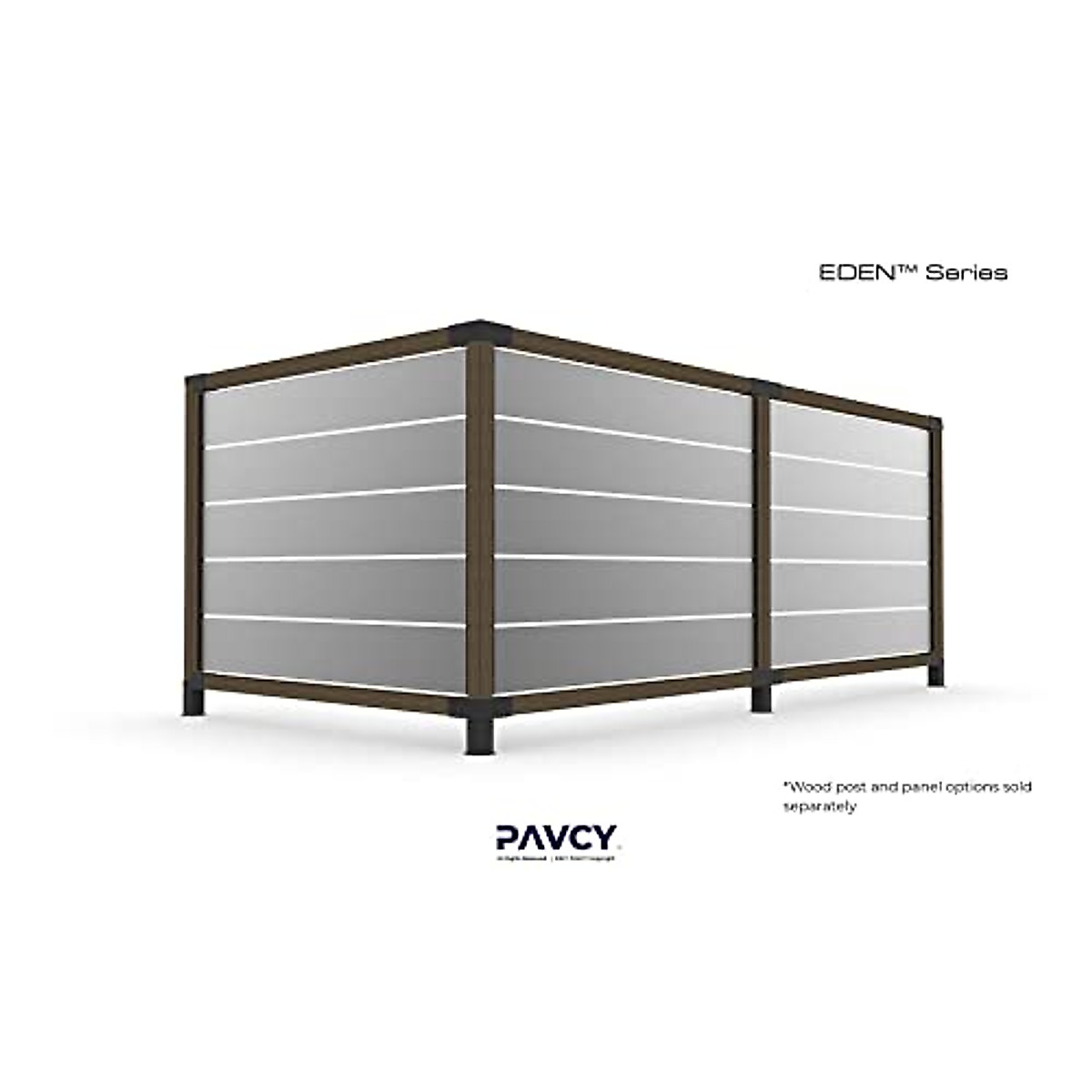 GMINO™ Link 6 Outdoor Framing Module | 6x6 Post Bracket | Pergola Fence Kit - 2 Per Pack
