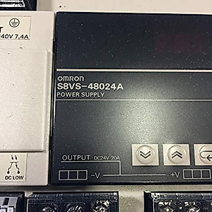 Omron S8vs-48024A, Power Supply, 480W, 24V, with Indication Monitor S8vs-48024A