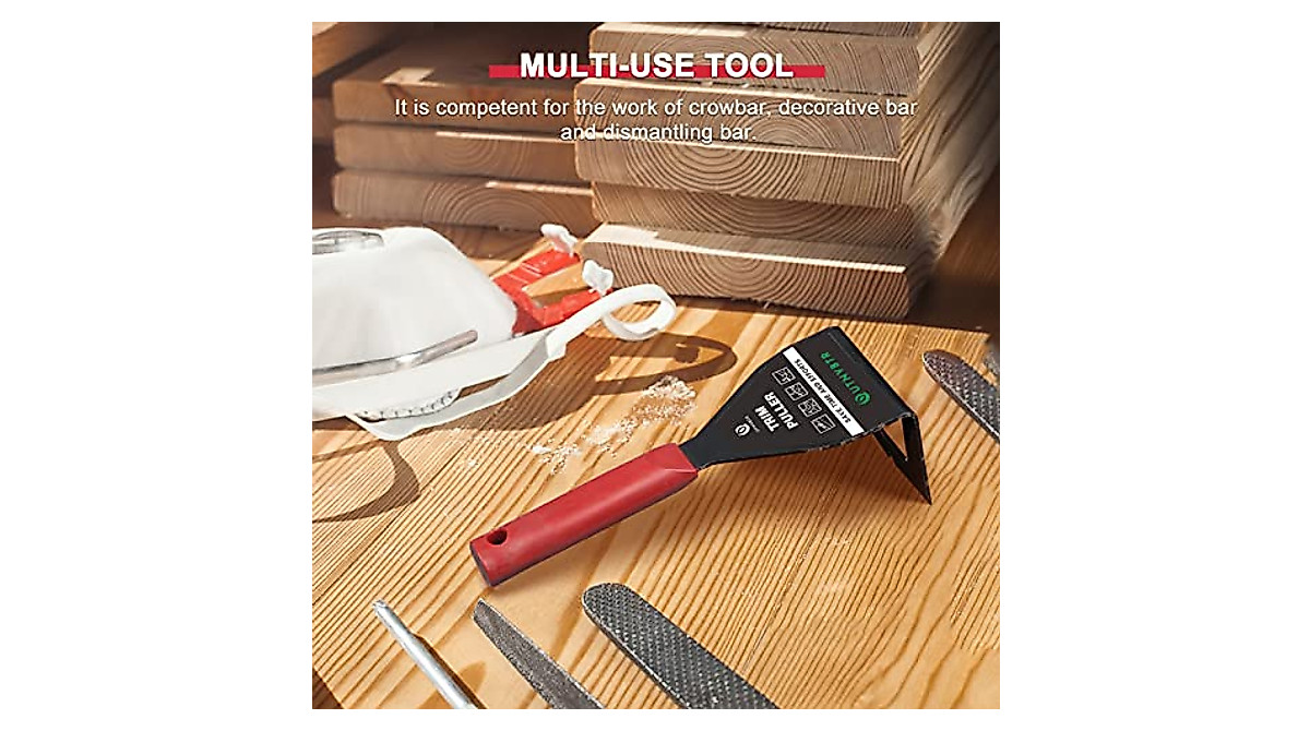 High-Performance Trim Puller Tool for Baseboard Removal