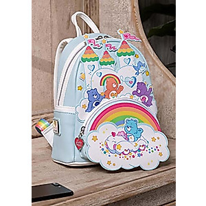 Loungefly Care Bears Care-A-Lot Castle Womens Double Strap Shoulder Bag Purse