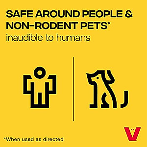 Victor M753K Pestchaser Rodent Repellent with Nightlight – 3 Units,White