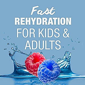 Pedialyte Advancedcare Electrolyte Solution With Preactiv Prebiotics, Hydration Drink, Blue Raspberry, 1 Liter