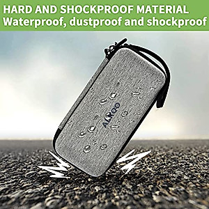 Case Compatible with Texas Instruments TI-84 Plus CE/TI-84 Plus/TI-83 Plus/TI-30XS / TI-36Pro Graphing Calculator, Scientific Calculators Box for Ruler, Rubber, Pencil and Other- Dark Grey