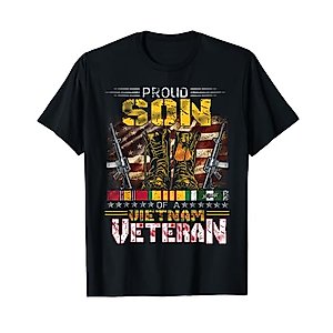 Proud Son Of A Vietnam Veteran Shirt | Vietnam War Vet T-Shirt