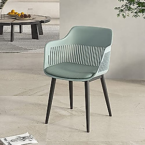 EODNSOFN Nordic Dining Chairs Designer Design Dining Chairs Plastic Transparent Sillas Computer Chai (Color : E, Size : 1code)