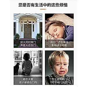 Door Draft Stopper, 36 inch Draft Stopper,Noise Isolation Stopper Door, Dust Blocking Under Door, Suitable for Interior/Exterior Doors (Brown)