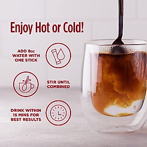 VitaCup Slim Instant Coffee Packets, Boost Diet & Metabolism with Ginseng, Garcinia, B Vitamins, Skinny Coffee, Bold & Smooth, Medium Dark Roast, 100% Arabica Coffee in Single Serve Sticks, 48 Ct