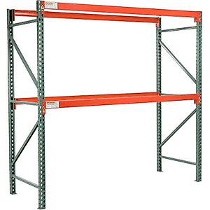Global Industrial Teardrop Pallet Rack Starter, 48"W X 48"D X 120"H