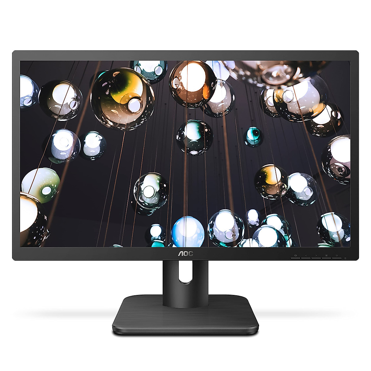 AOC 22E1H 21.5" HD 1900x1080 Monitor, 5ms, Flickerfree, HDMI/VGA, Vesa Compatible, Epeat Silver, EnergyStar