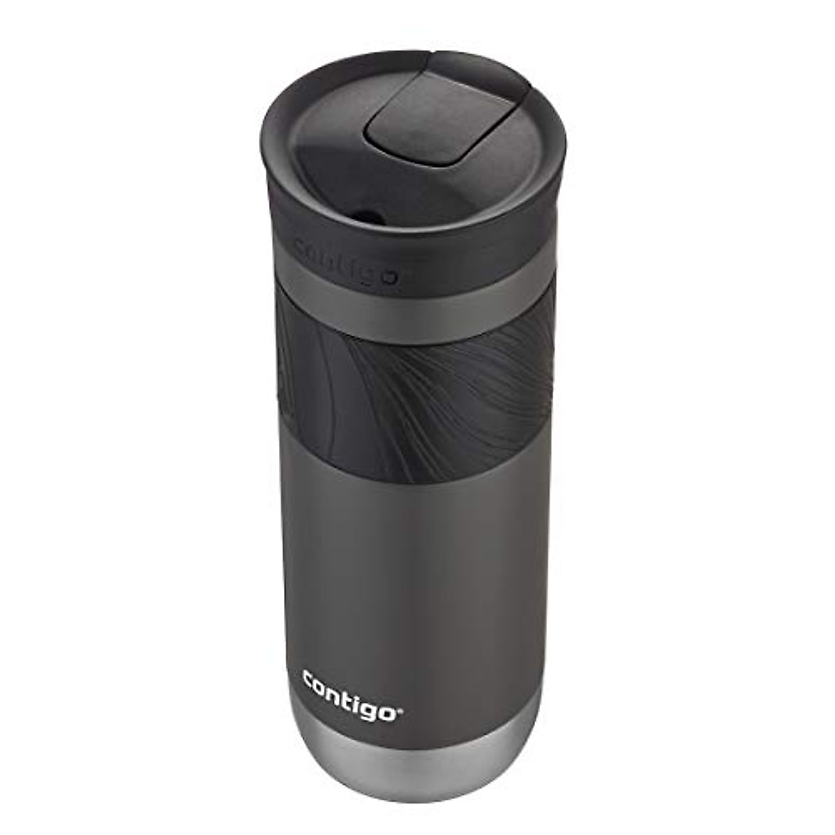 Contigo Byron Vacuum-Insulated Stainless Steel Travel Mug with Leak-Proof Lid, Reusable Coffee Cup or Water Bottle, BPA-Free, Keeps Drinks Hot or Cold for Hours, 20oz 2-Pack, Sake & Blue Corn