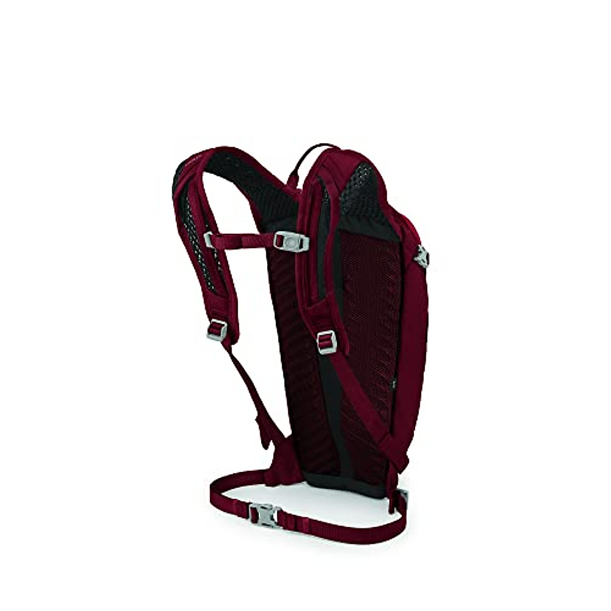 Osprey Salida 8L Women's Biking Backpack with Hydraulics Reservoir, Claret Red, One Size