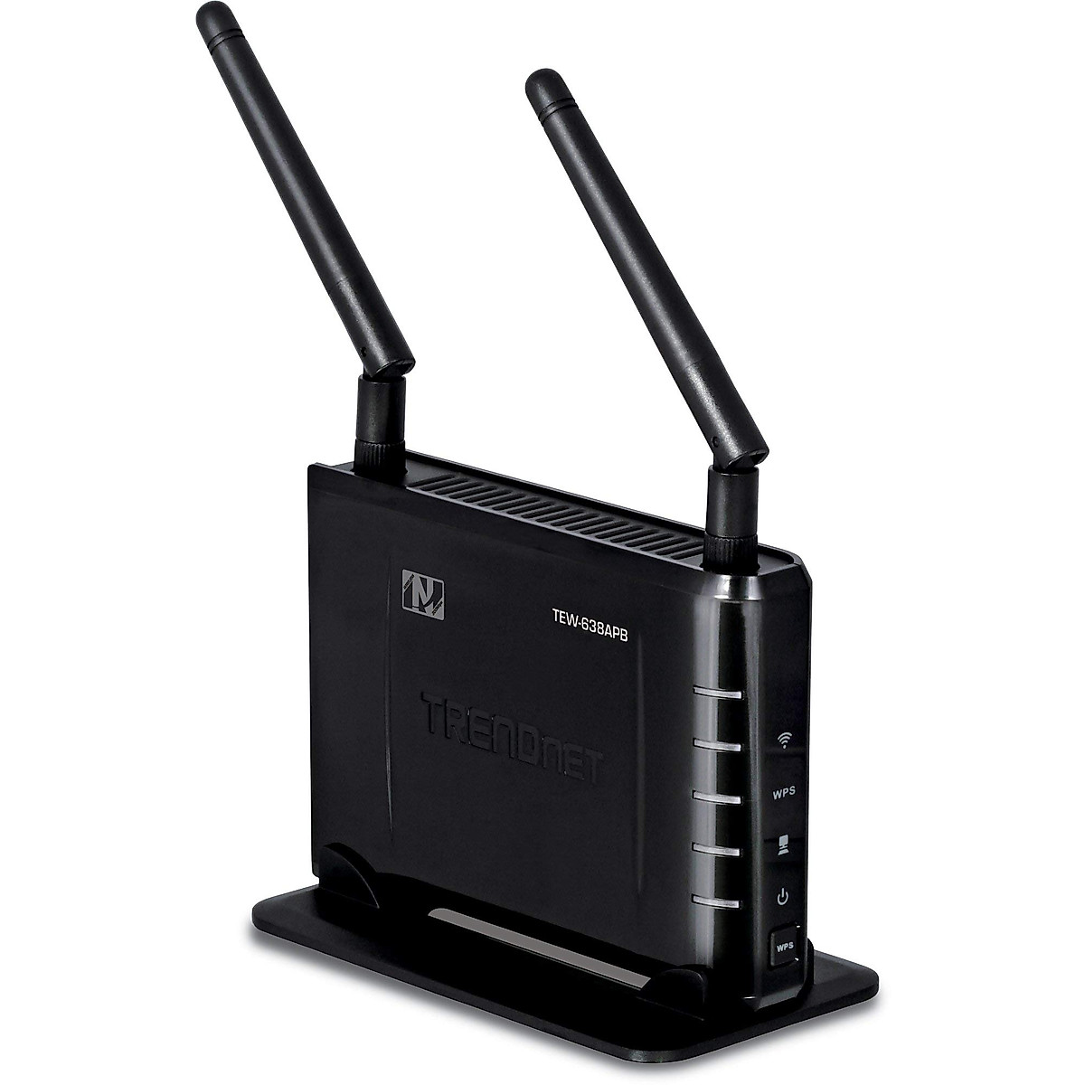 TRENDnet Wireless N300 2T2R Detachable antennas, Access Point, 2.4Ghz 300Mbps, 802.11b/g/n, AP/WDS/Client/Bridge, 2x2 dBi, TEW-638APB (Renewed)