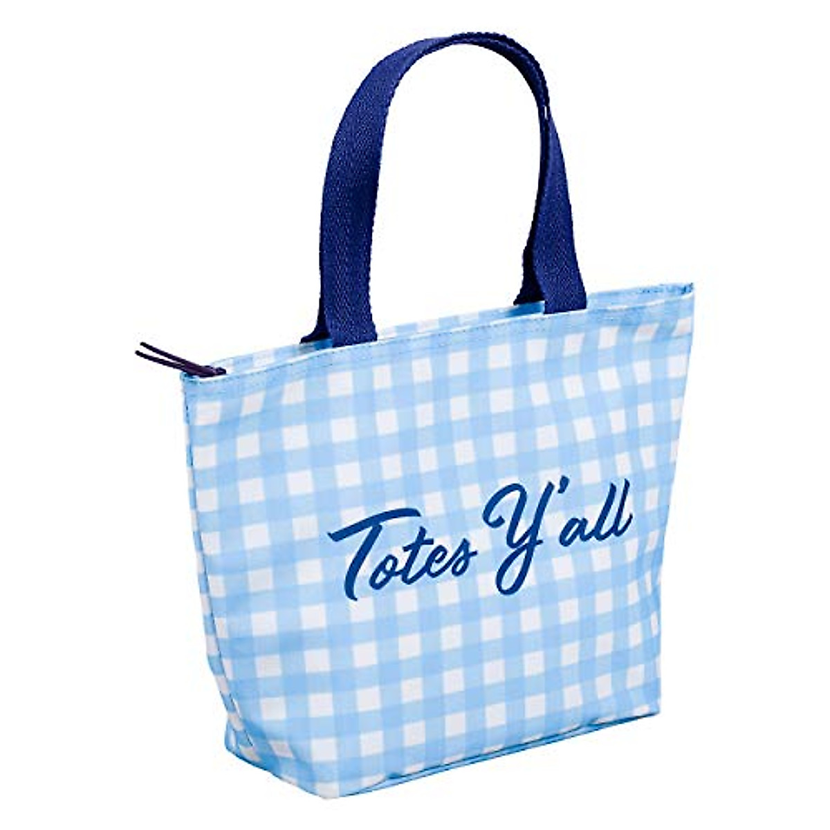 Draper James Insulated Cotton Y'all Reuseable Lunch Tote Bag, One, Multi