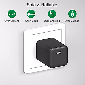 6.5FT Quick Charger for Nintendo Switch PD Power Charger Cable Adapter, Fast Charger Fit for Nintendo Switch/Switch Lite/Switch OLED,with 6.5Ft USB C Cable