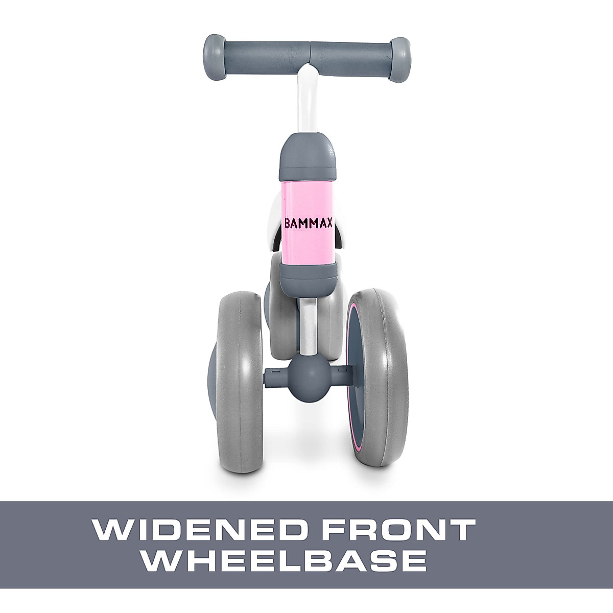 BAMMAX TykeBike® Ride On Toy | Baby Balance Bike for Toddlers 1-2 Years | Lightweight Steel Kids Bike with Easy Glide Wheels & Safer Steering | Indoor/Outdoor Use