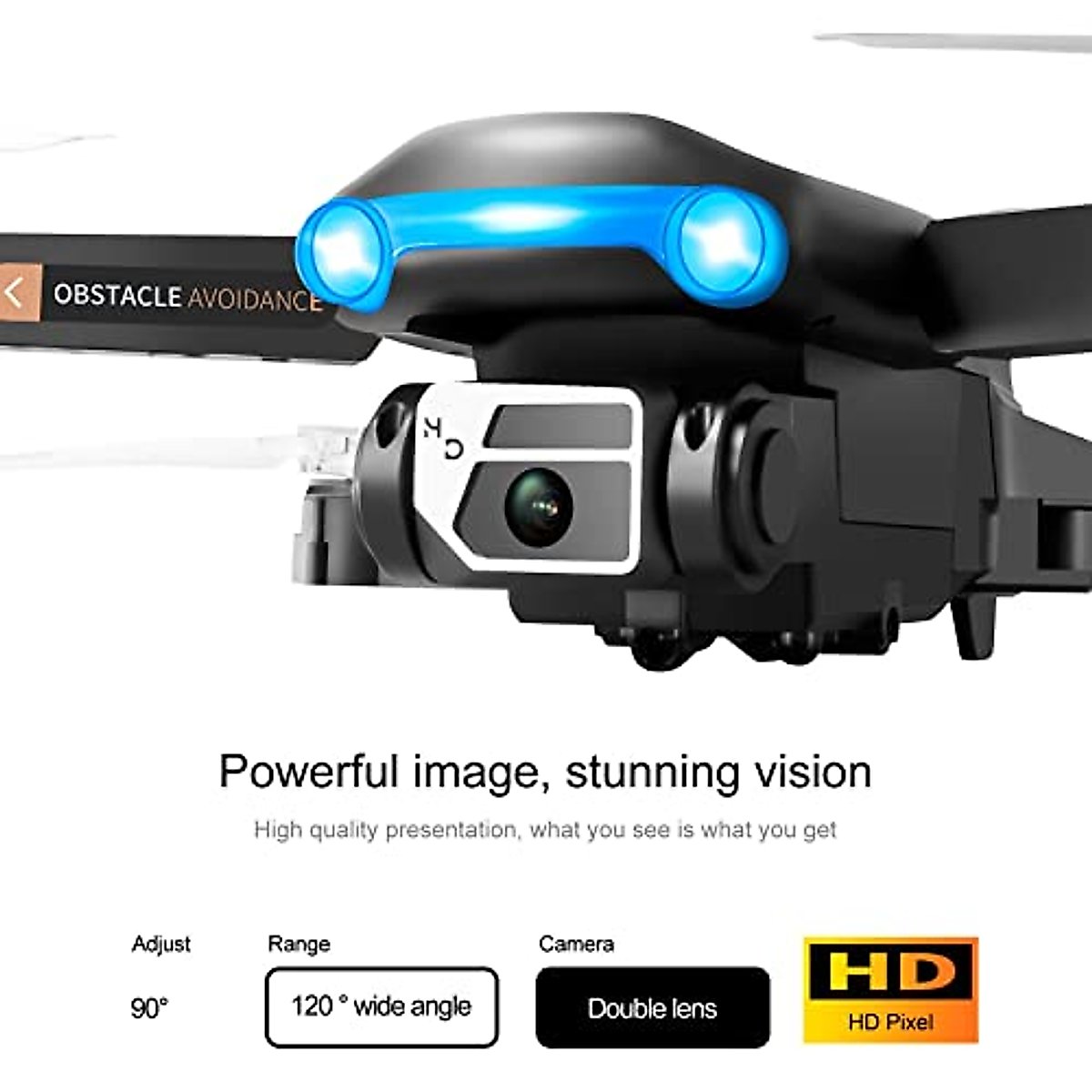 Mini Drone Remote Control Drones with Camera for Adults, Flying Toys with Headless Mode, Dual Camera, Optical Fl-ow Localization, Fpv Drones for Beginners, Rc Plane Helicopters Cool Stuff