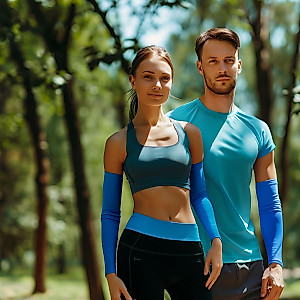 Baseball Arm Sleeve Youth & Adult 1 Pair | Football Basketball Cycling Tennis