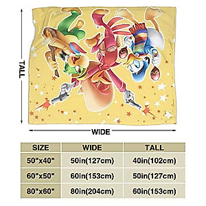 CERYS RILEY The Three Cab-Aller-os Comfortable Ultra-Soft Micro Fleece Blanket Black 50"" x40